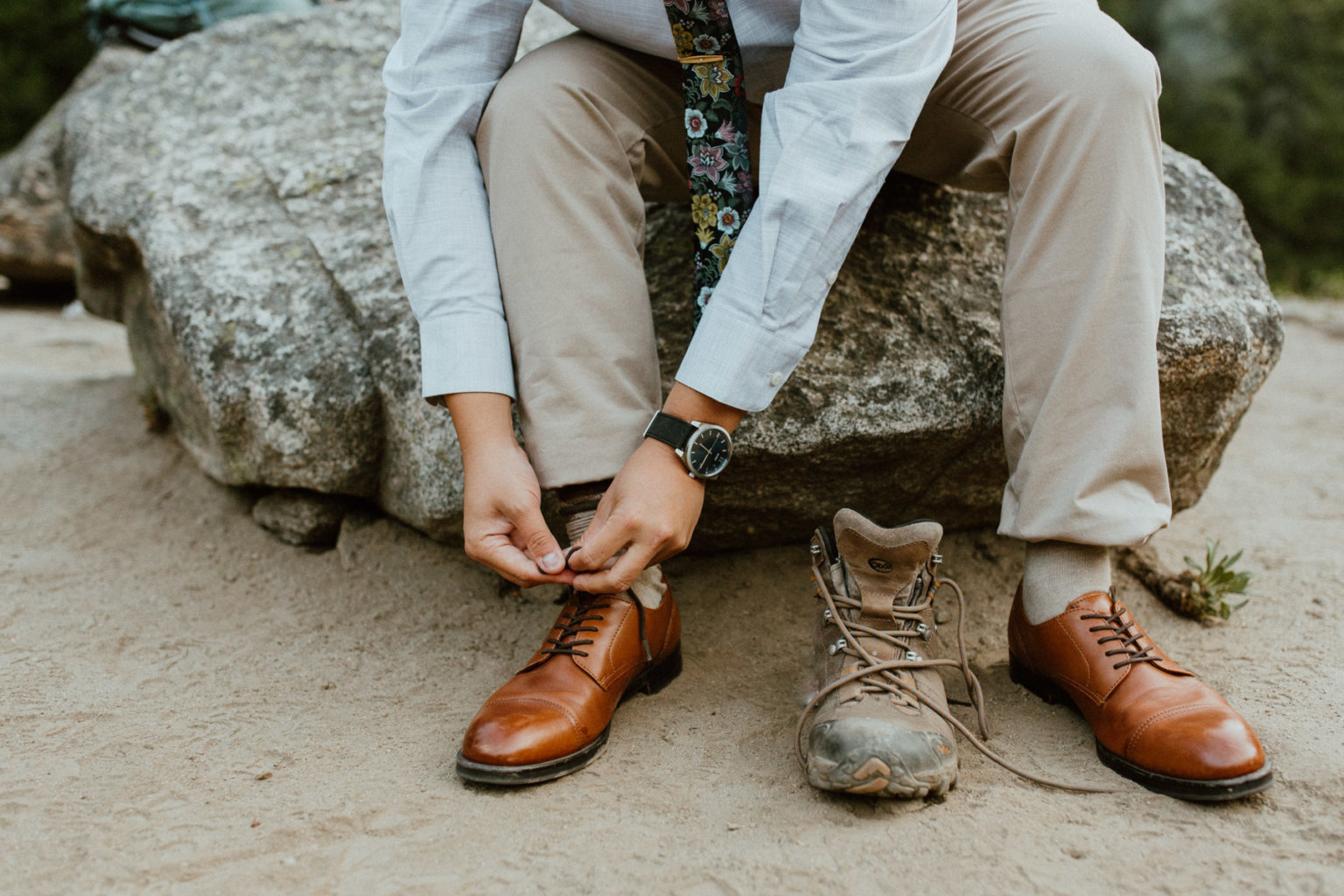Sunrise Hiking Elopement in Leavenworth, Washington
