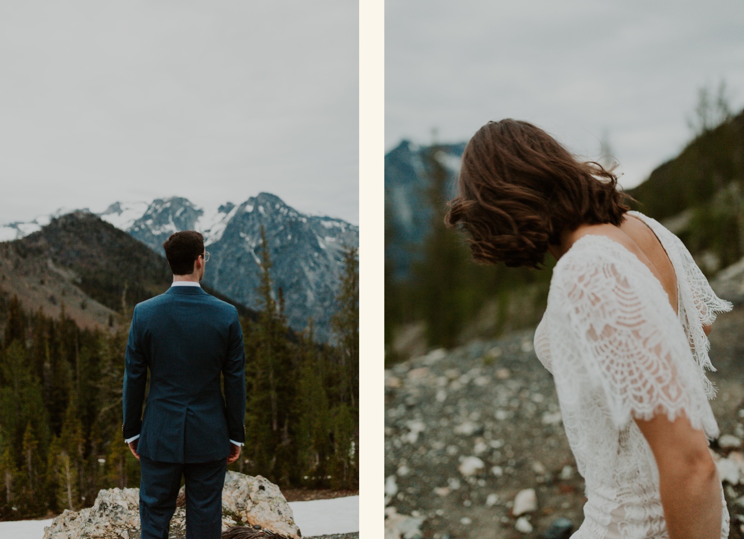 A 12-Mile Elopement Adventure in the Central Cascades