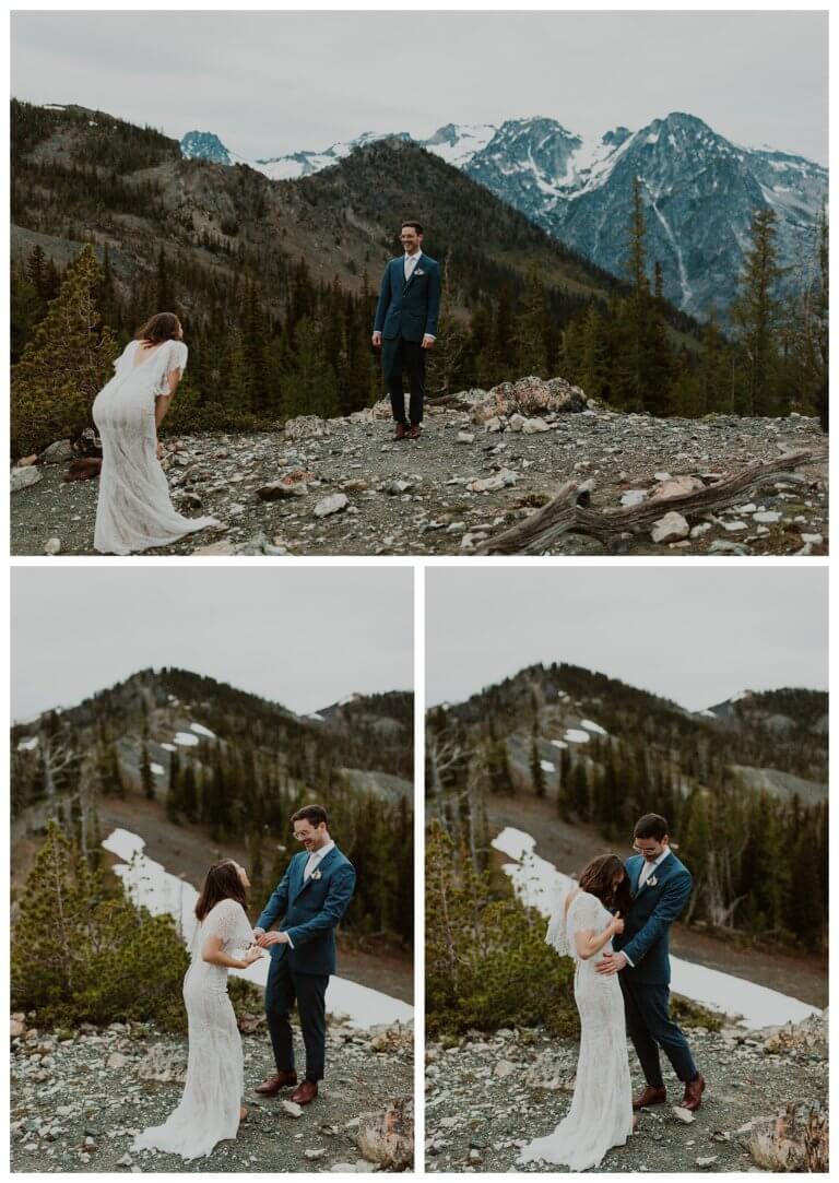 A 12-Mile Elopement Adventure in the Central Cascades