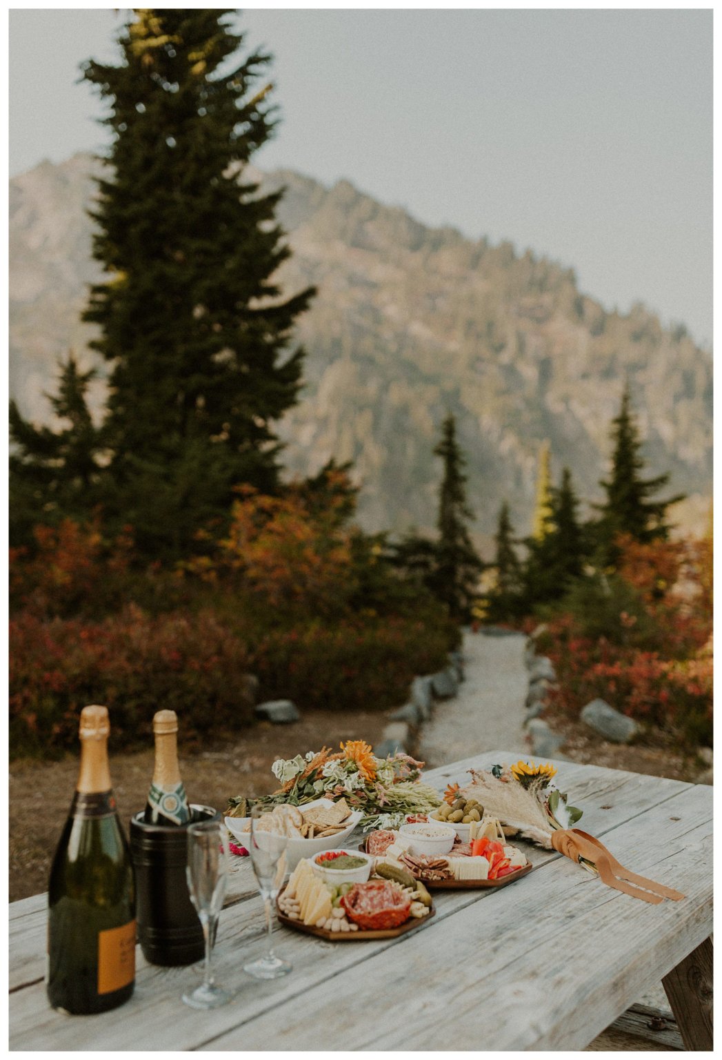 Stunning Fall Artist Point Elopement | Katelyn + Sam