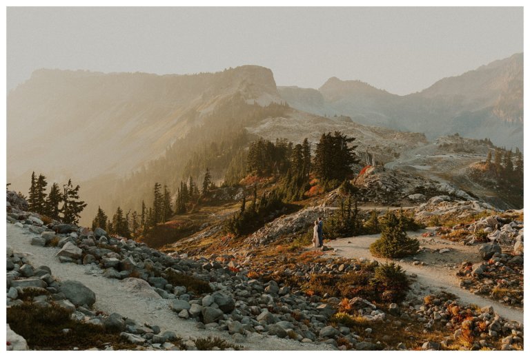 Stunning Fall Artist Point Elopement | Katelyn + Sam