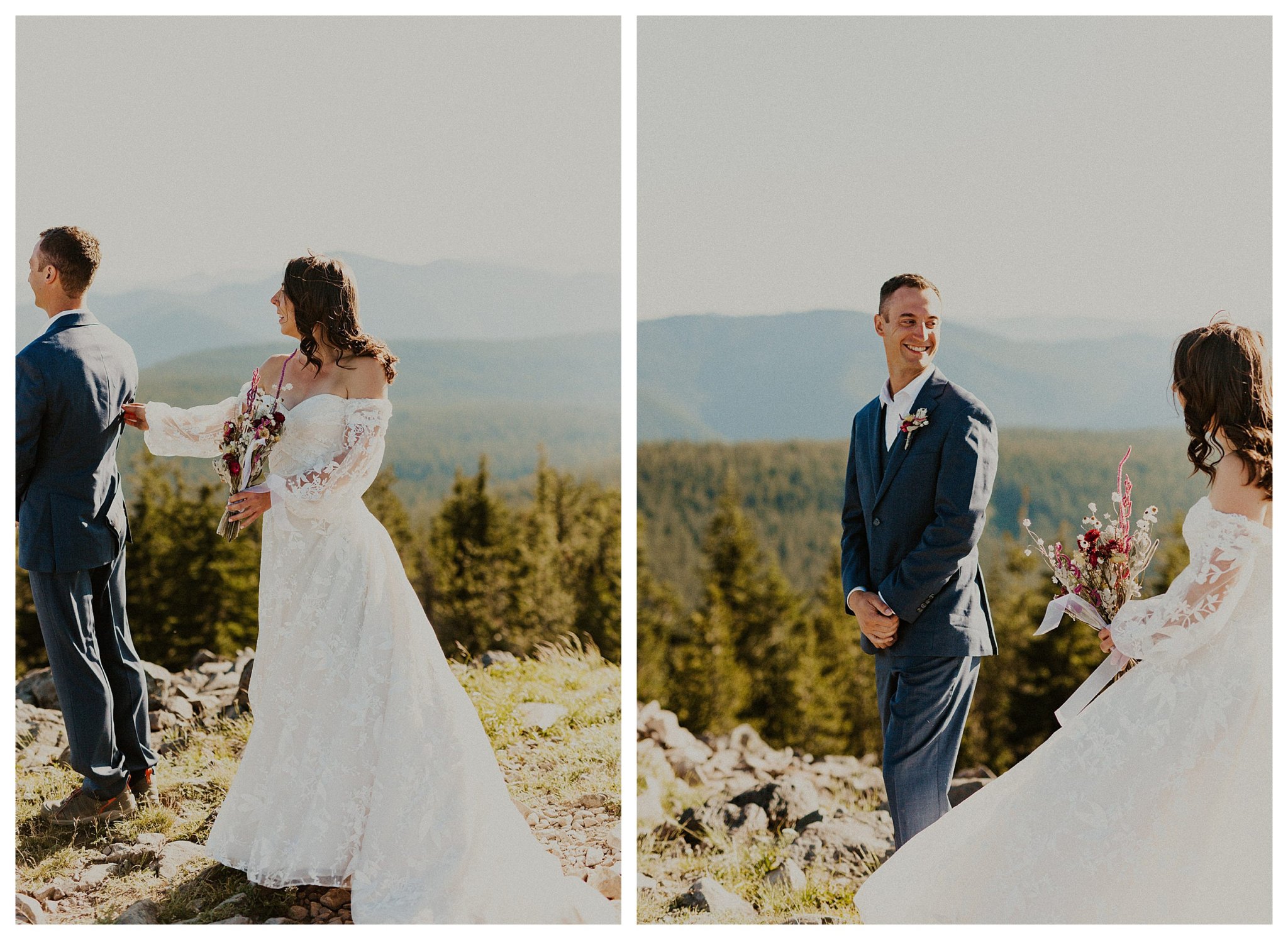 Beautiful Summertime Mount Hood Elopement